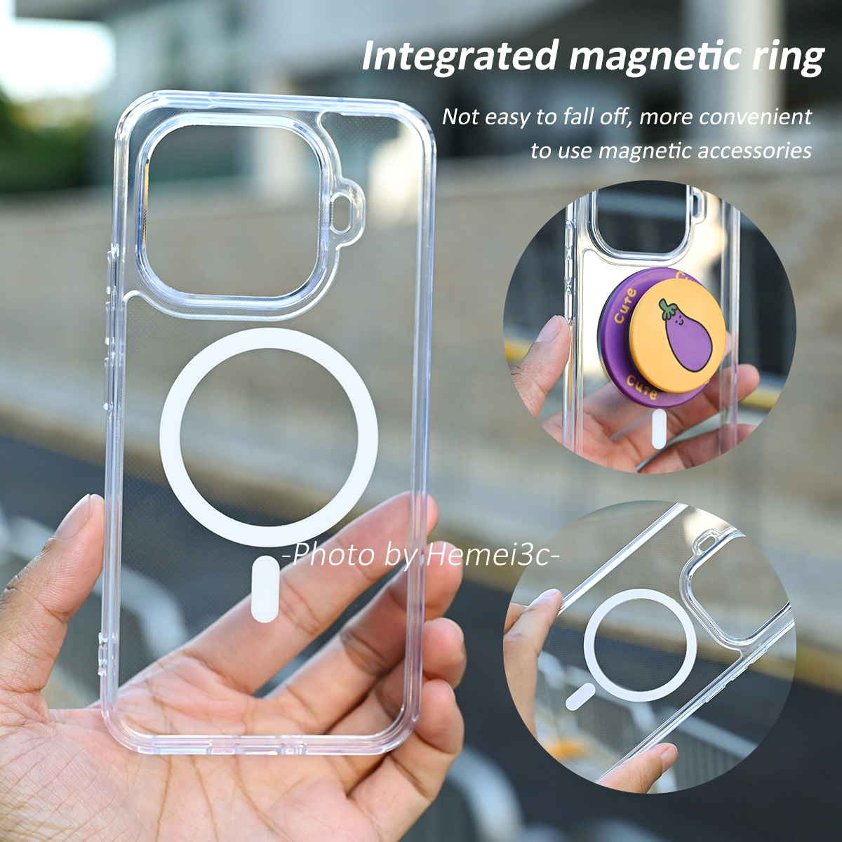 For Xiaomi 15T Pro Casing Transparent Hard Acrylic Phone Case Cover ...