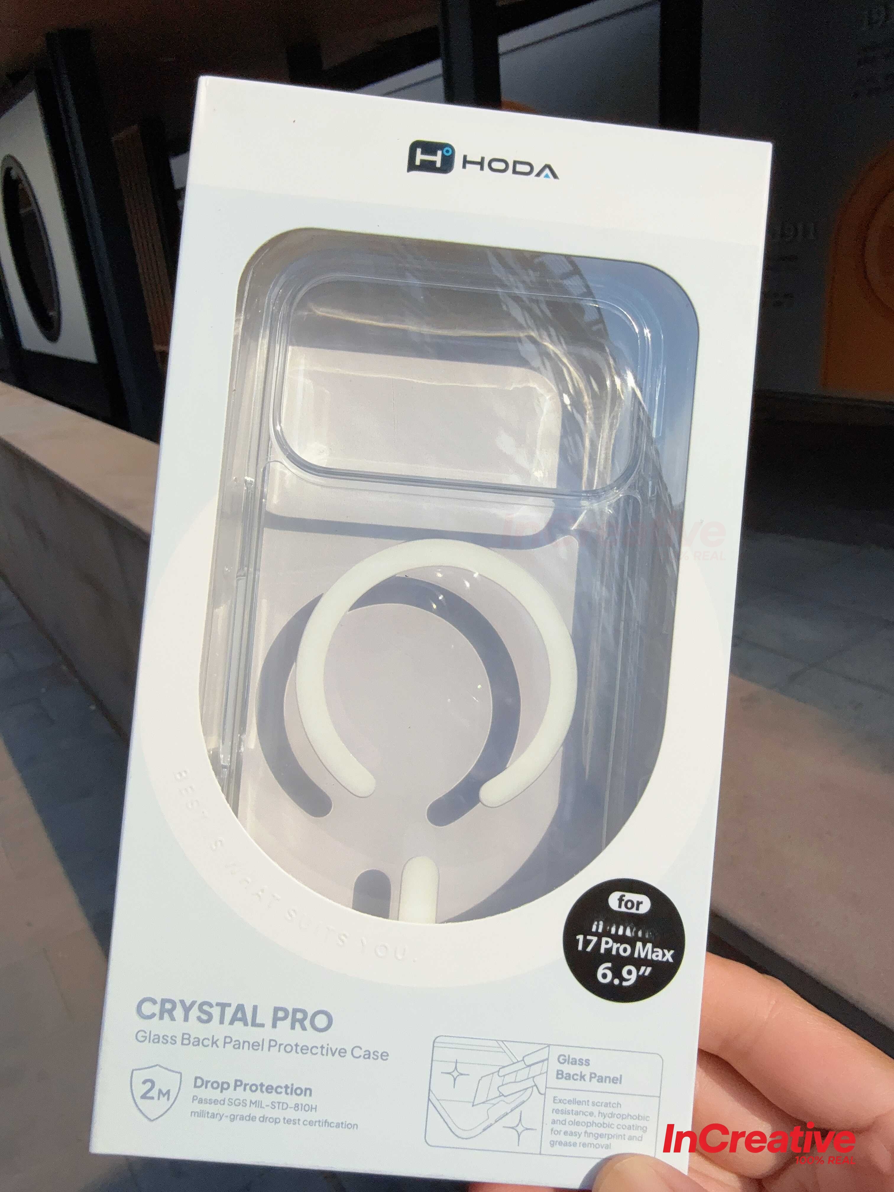 HODA Crystal Pro Military Anti-drop transparent magnetic case for ...