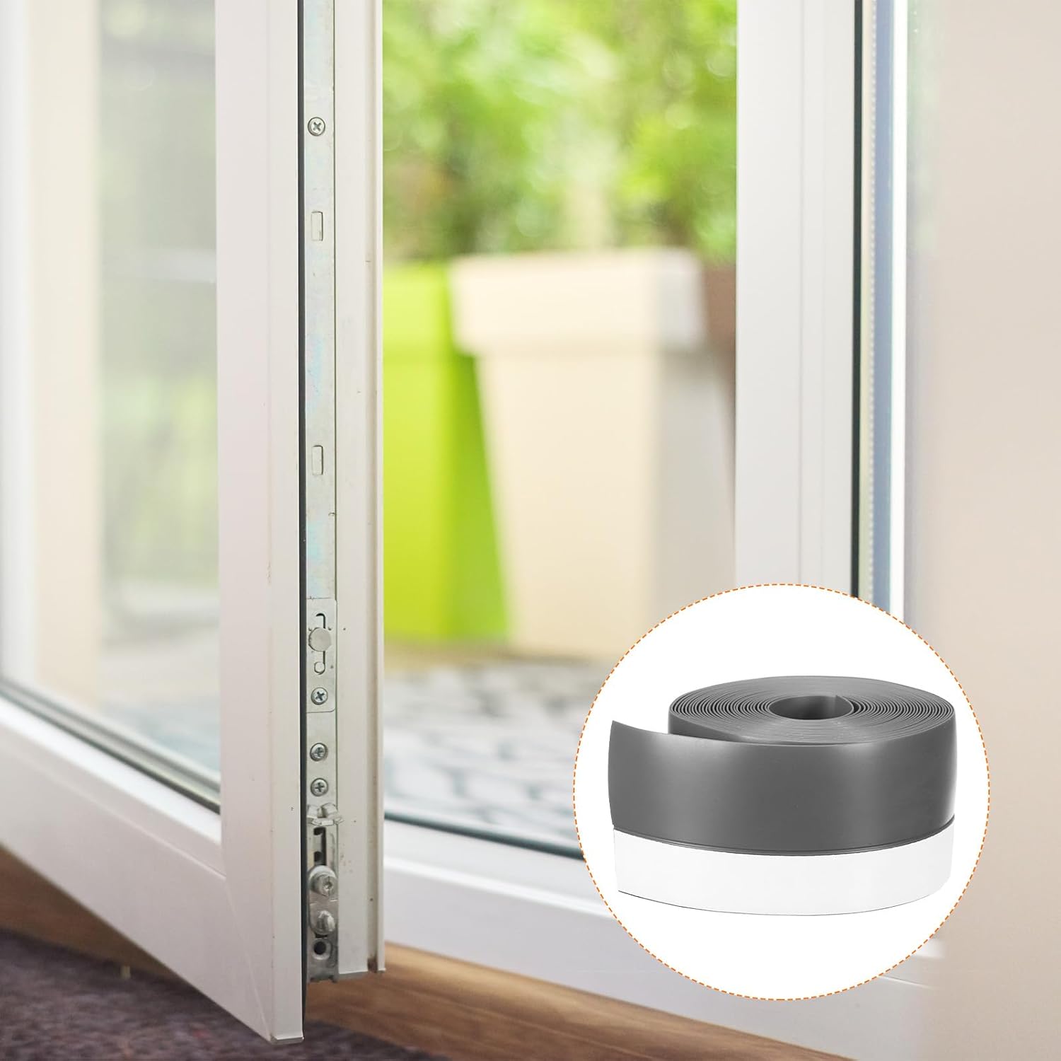 Rubber Door Gasket Seal Block Dust Heat Retention Insect Resistant Door ...