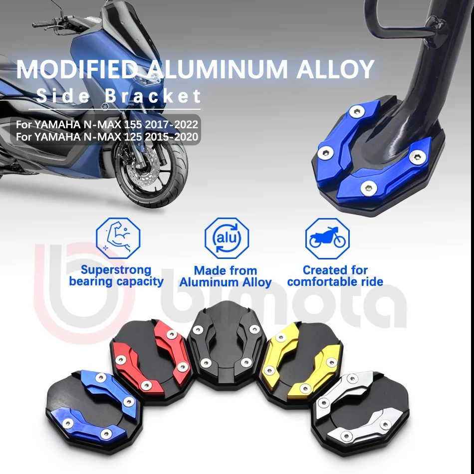 Aerox Nmax 155 V1 V2 V3 CNC Modified Side Stand Shoes for Honda ADV 150 ...