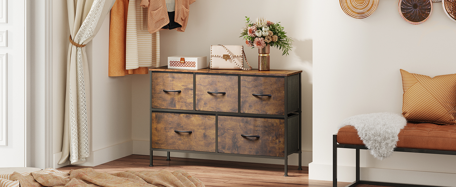 Drawer Clothes Storage Chest Cabinet 2/3/4 Layers Sturdy Steel Frame ...