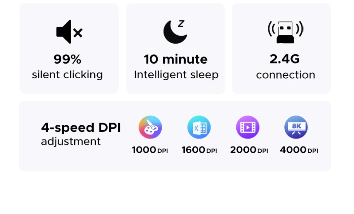 Wireless PC Mouse Ergonomic USB Vertical for Laptop Office Home Desktop ...