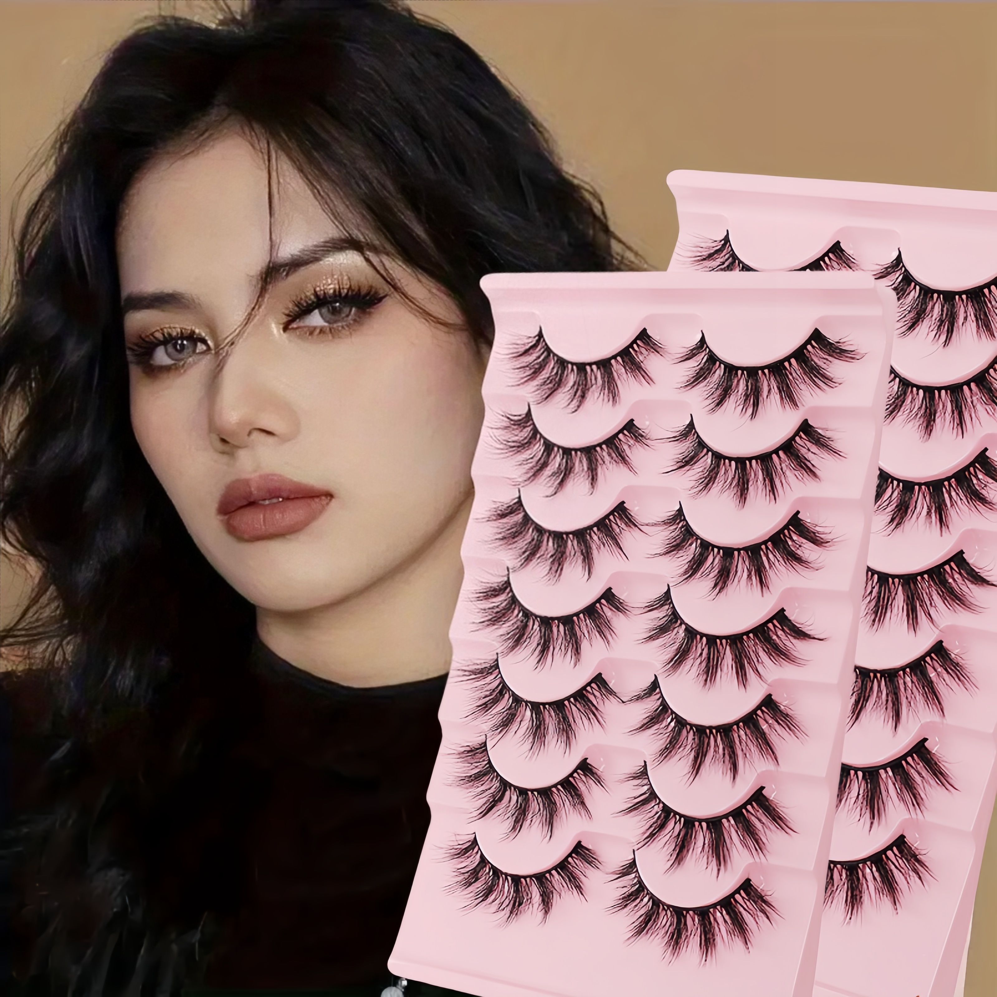 Dense Dramatic Manga Lashes 7 Pairs – Voluminous Little Devil Cosplay ...