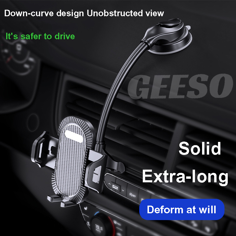GEESO Universal Car Phone Holder Bracket Suction Cup Type Dashboard ...