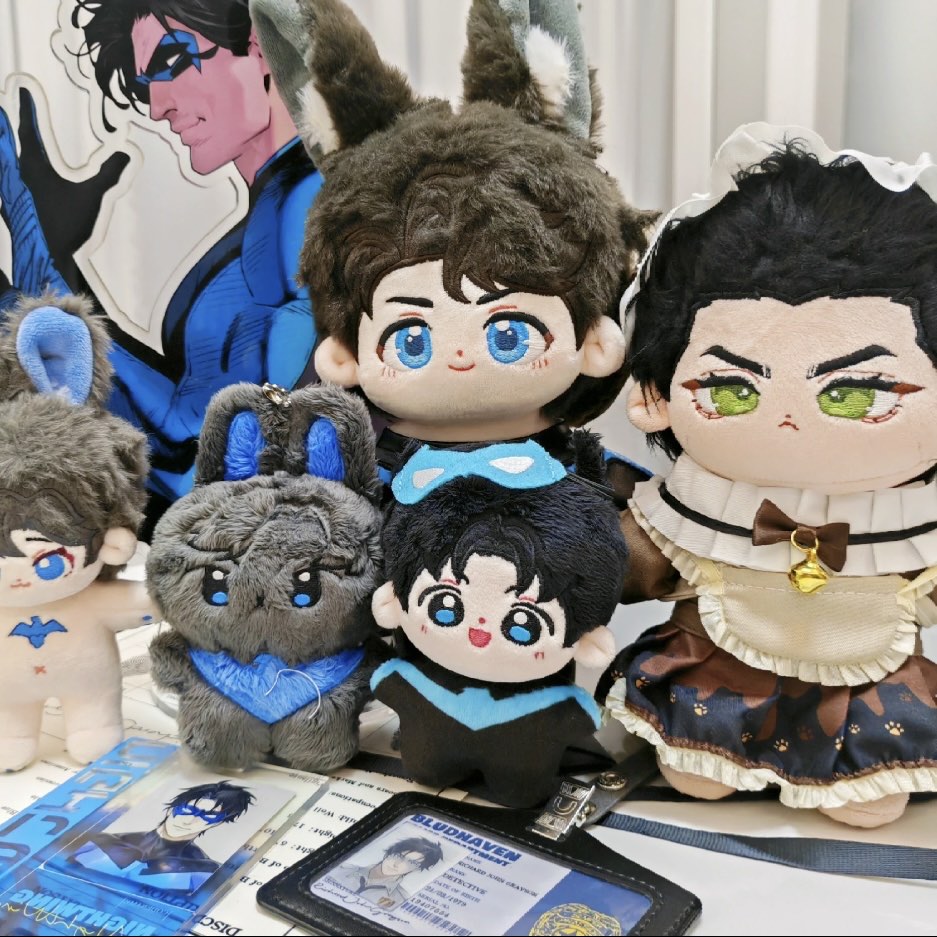20cm DC Batman Jason Todd Bruce Wayne Cotton Plush Doll Knight ...