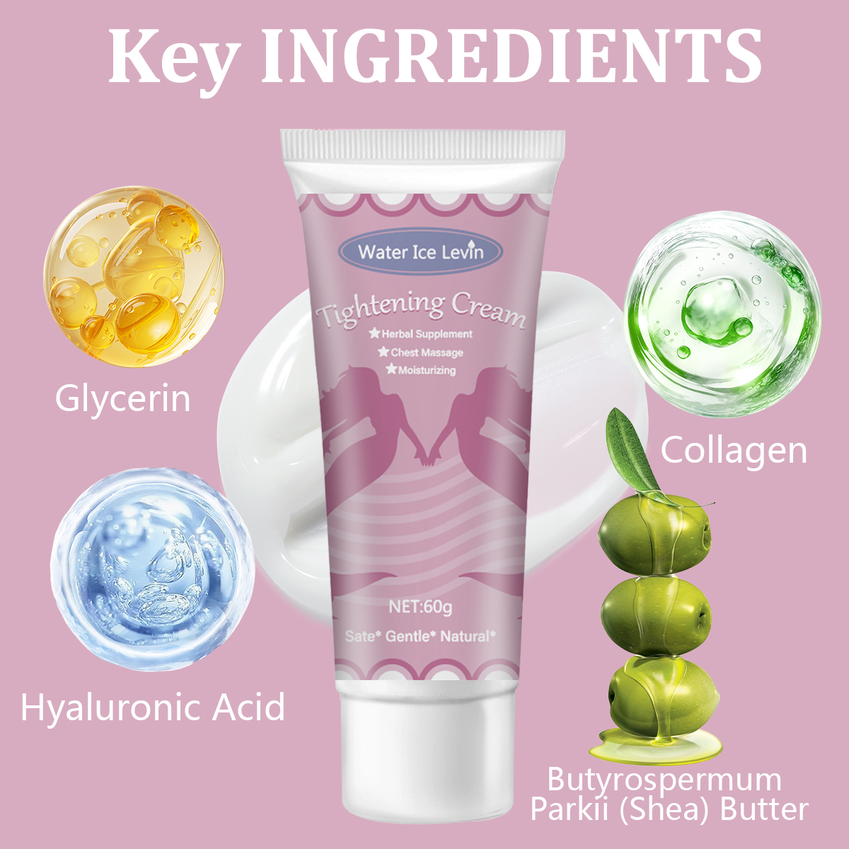 Firming Collagen Cream for Breasts - Instant Tightening & Lift, Body ...