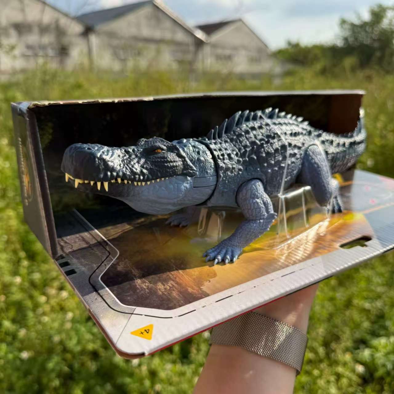 Mattel Jurassic World Rebirth Gigantic Thrashers Dinosaur Figure ...