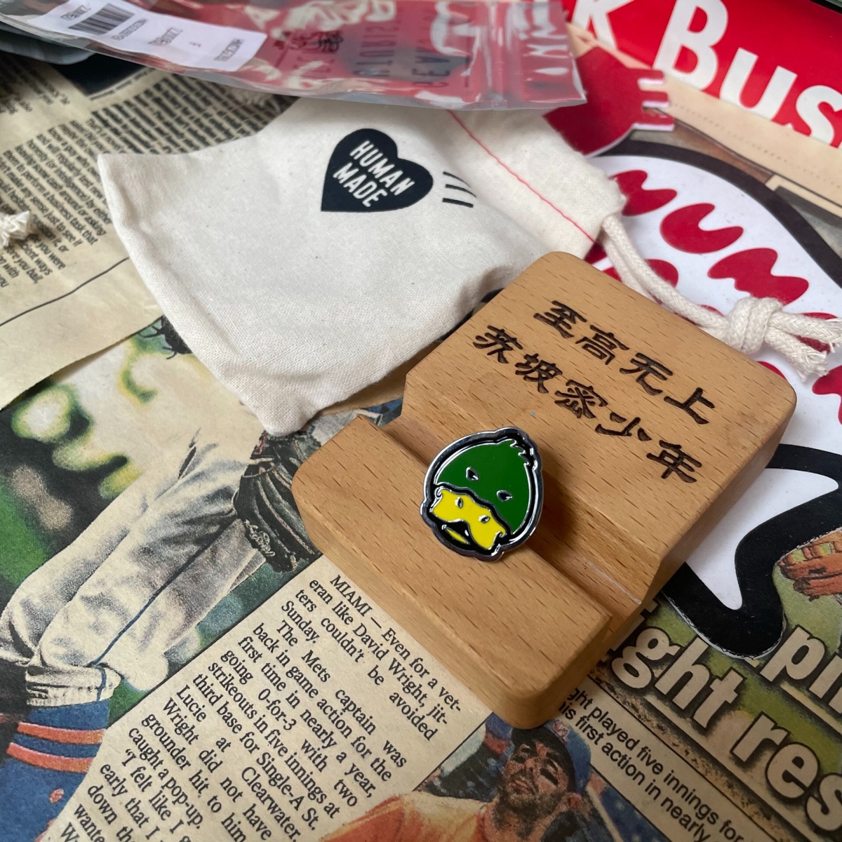 Street Wear Human Made Duck Ring nigo Same Style Couple Ring Adjustable ...