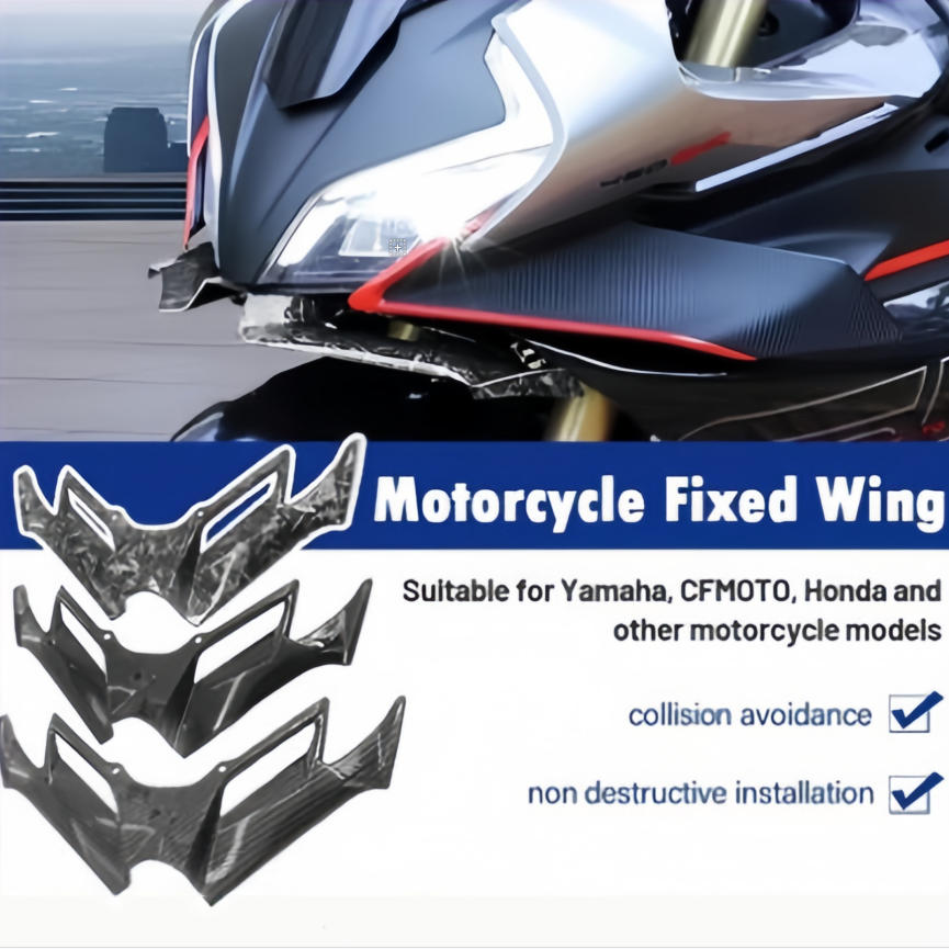 HONDA Click 125i 150 160 V1 V2 Motorcycle Winglet Aerodynamic Wing Kit ...