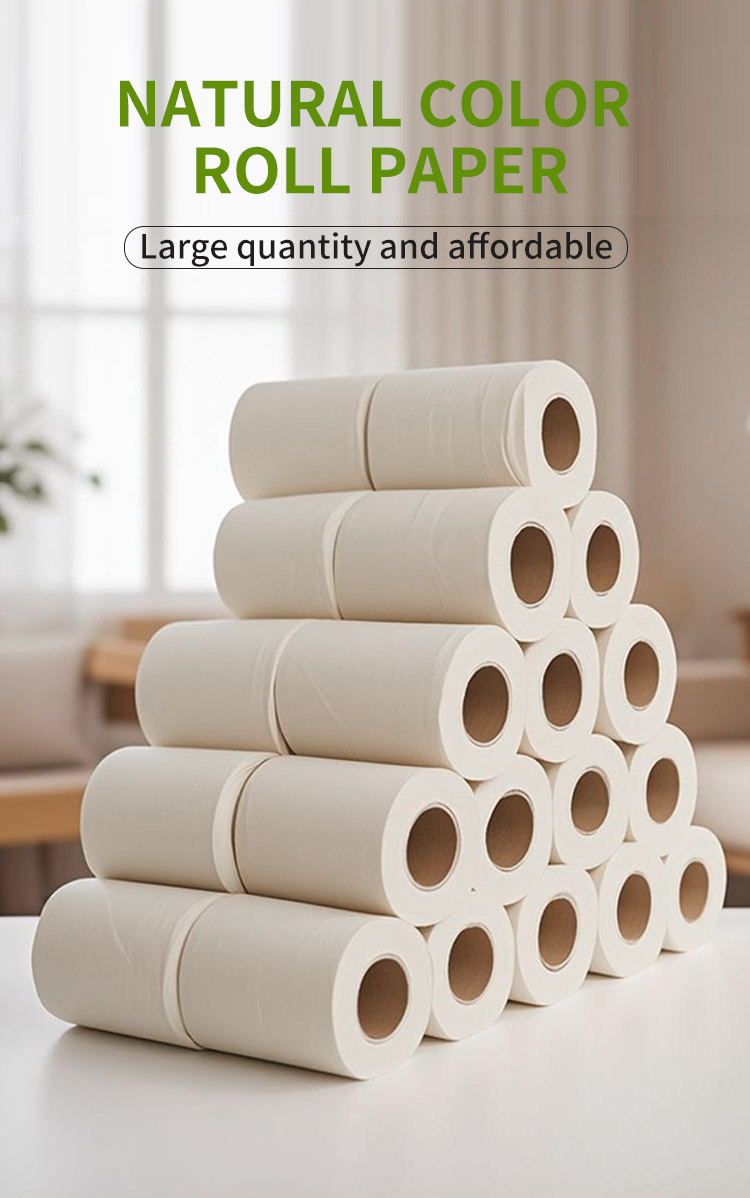 PAILO 64 Roll Paper Commercial Paper Toilet Paper 4-plys/130 Pulls ...