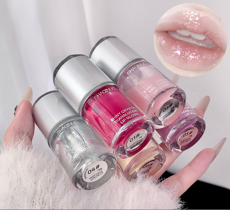 Crystal Shine Lip Gloss – Sheer Feel & Featherlight | Watery Glow with ...
