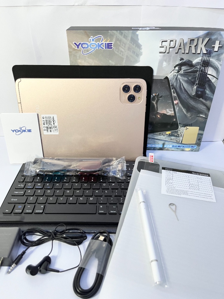Spark+ tablet 12+512GB storage Dual sim with wifi 10.1-inch screen ...