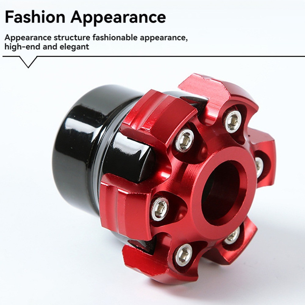 Motorcycle Custom Axle Hub Cap - Universal Fit Aluminum Alloy ...