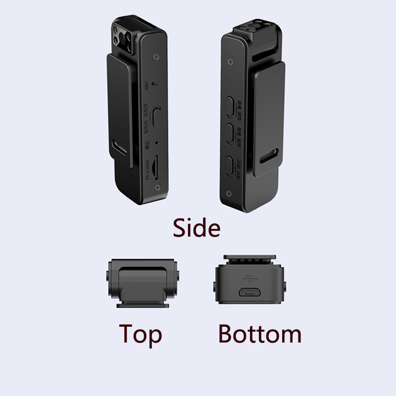 Mini Body Camera Video Recorder, 1080P Small Portable Wearable Hidden ...