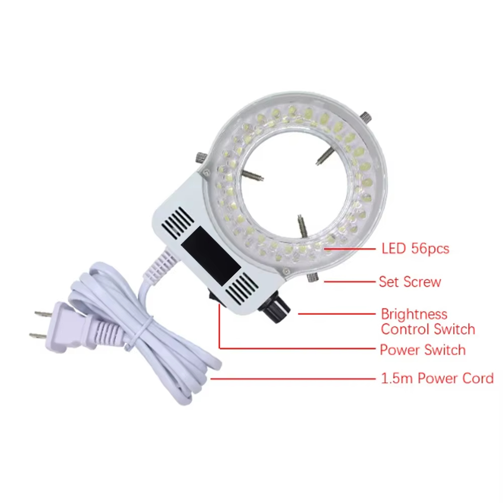 Industrial microscope ring led light direct LED 56 lamp beads ...