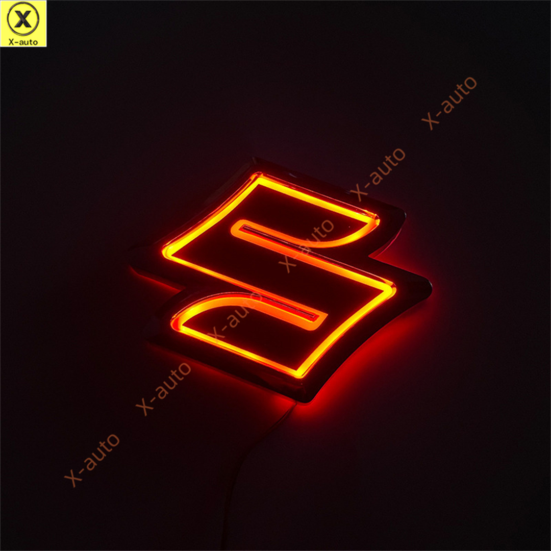 Suzuki 5D Car LED Emblem Logo Badge Light - One Size 10.8x9.8cm - Fits ...