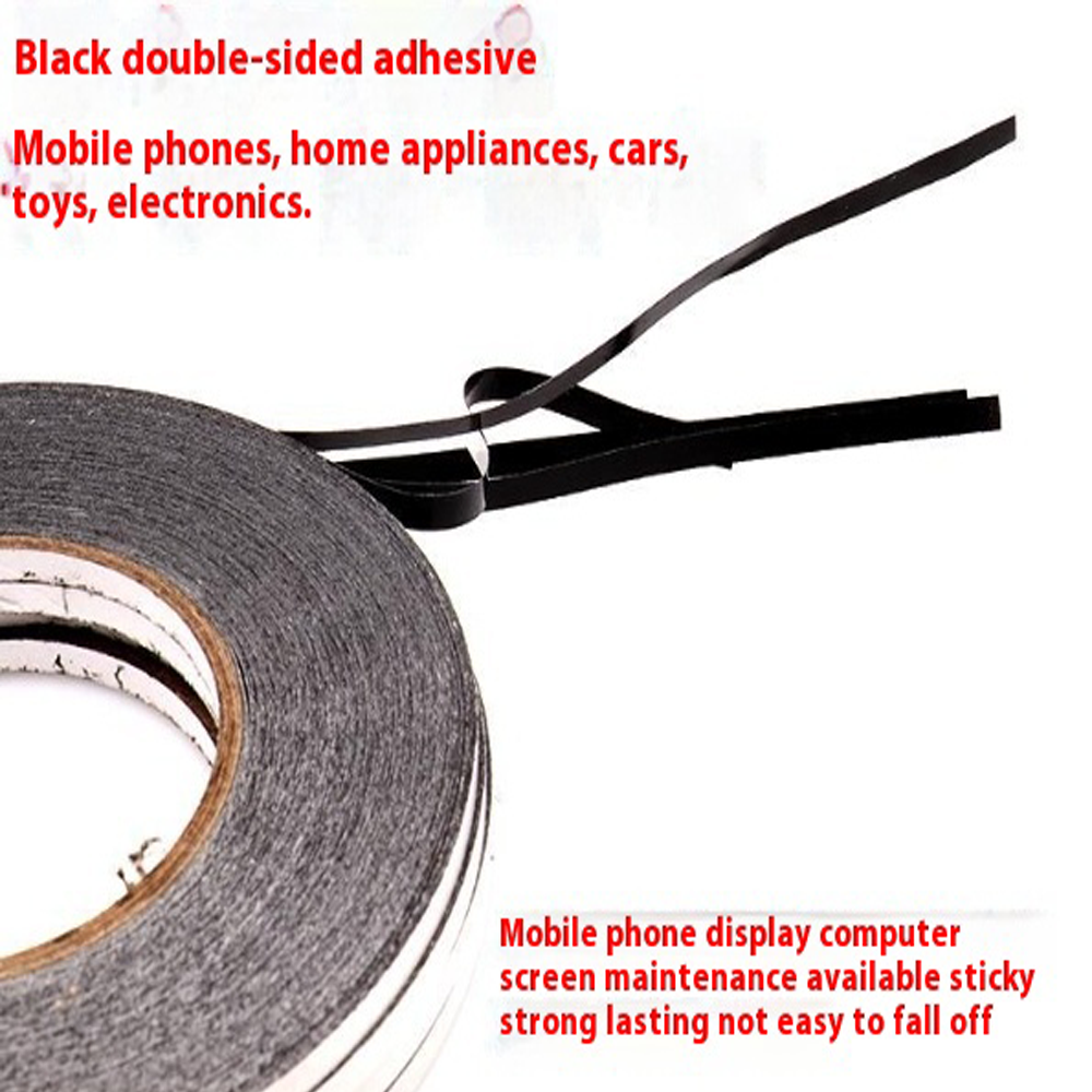 Screen Repair High Tack Waterproof Double-Sided Tape, Black | Shopee ...