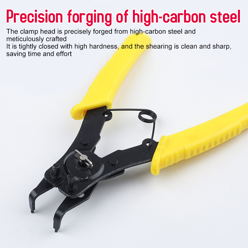 4-in-1 Multi-Function Circlip Pliers Set - Interchangeable Head ...