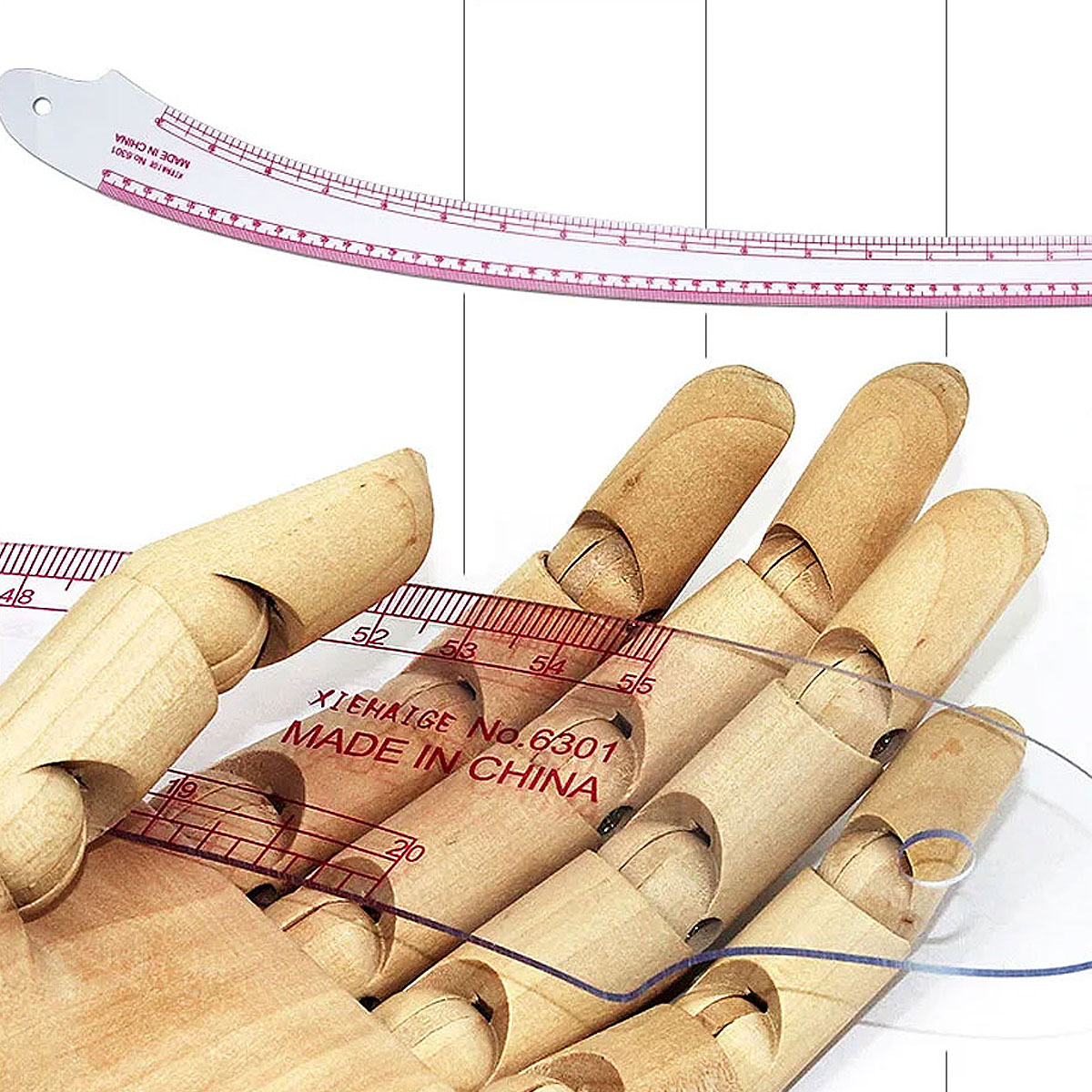 Sewing French Curve Ruler 9 Piece Measurement Tailor Clothing Drawing ...