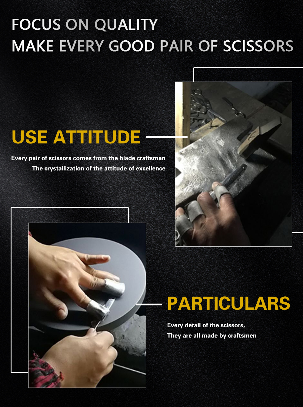 Kasho Japan 440C Barber Scissors Cutting Thinning Tooth Scissors for ...