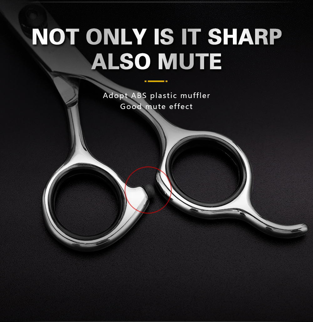 Kasho Japan 440C Barber Scissors Cutting Thinning Tooth Scissors for ...