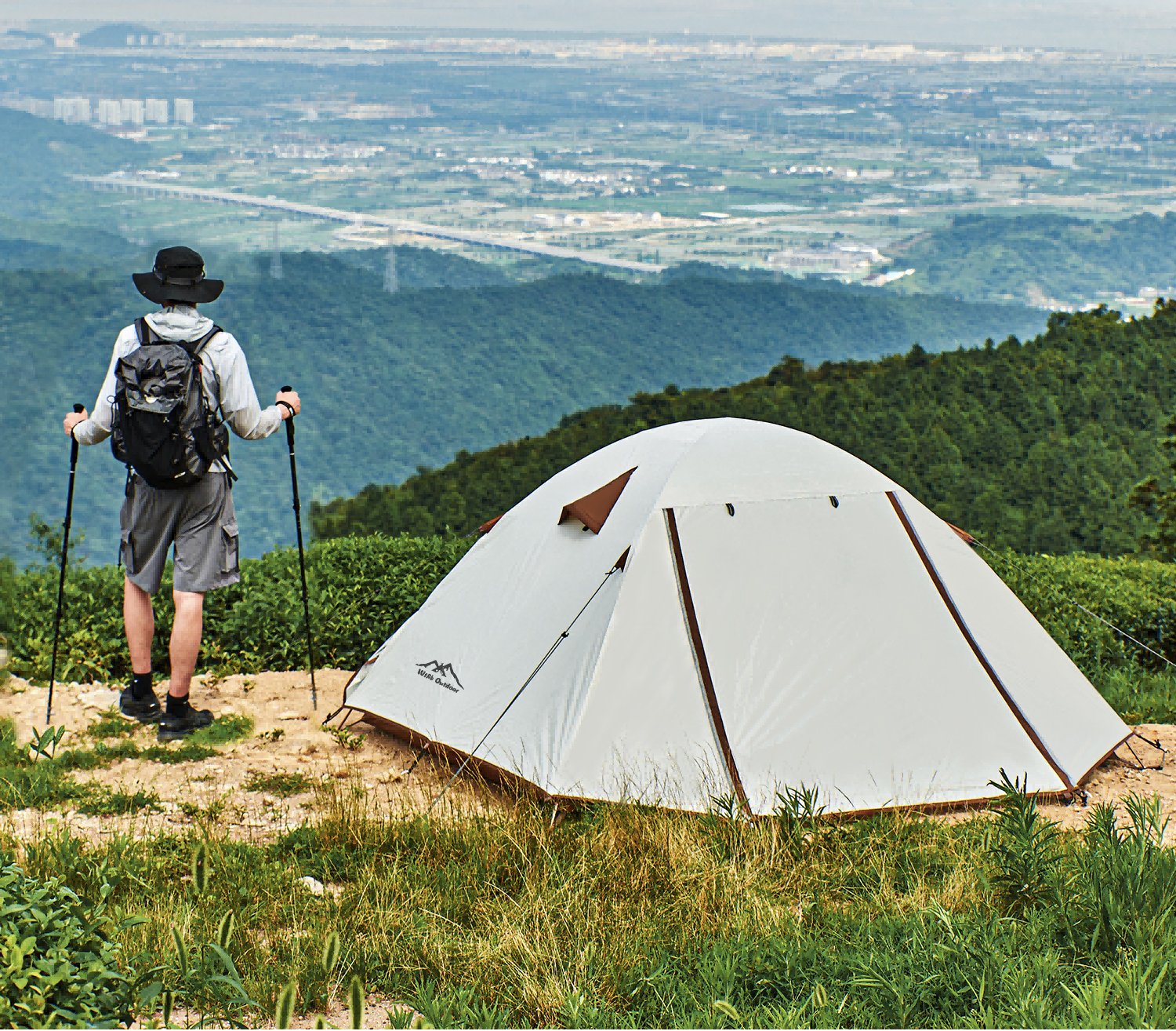 WTHB hiking tent waterproof Outdoor Camping Tent Backpacking Tomount ...