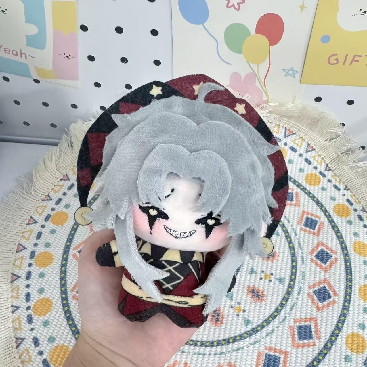 10cm Pierrot Harlequin Jester The Freak Circus Freaks Plush Doll Cute ...
