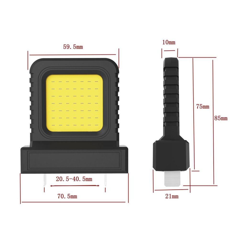 TOHOURTO LED Work Light, Power Tool Parts Adjustable Outdoor ...