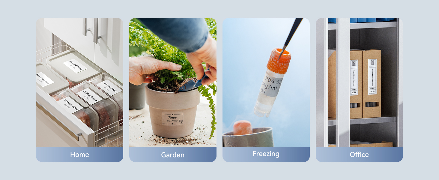 NIIMBOT M2 Label Printer 300dpi PET Label Anti-high/low Temperature ...