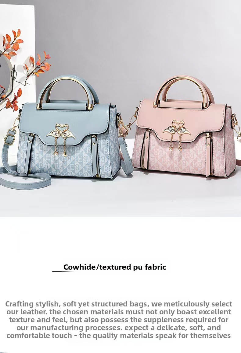 Women's Handbag Fashion Trend Solid Color Casual Shoulder Crossbody Bag ...