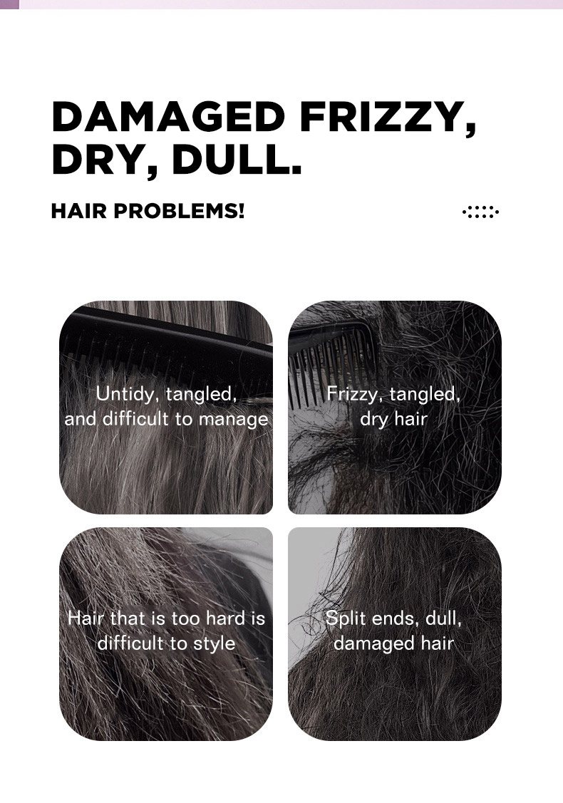 Dreepor Hair Straightener Comb Hair Brush Hair Straightener Comb ...