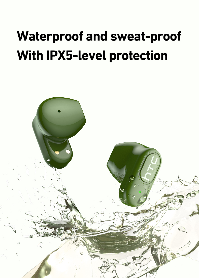 HTC NE51 Trendy Mini AI Translation Earphones Smart Noise-cancelling ...