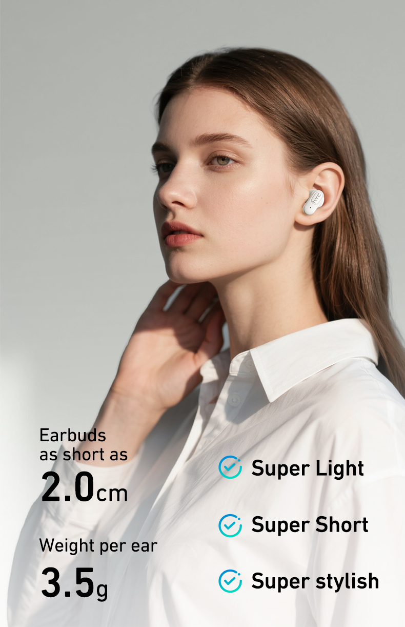 HTC NE51 Trendy Mini AI Translation Earphones Smart Noise-cancelling ...