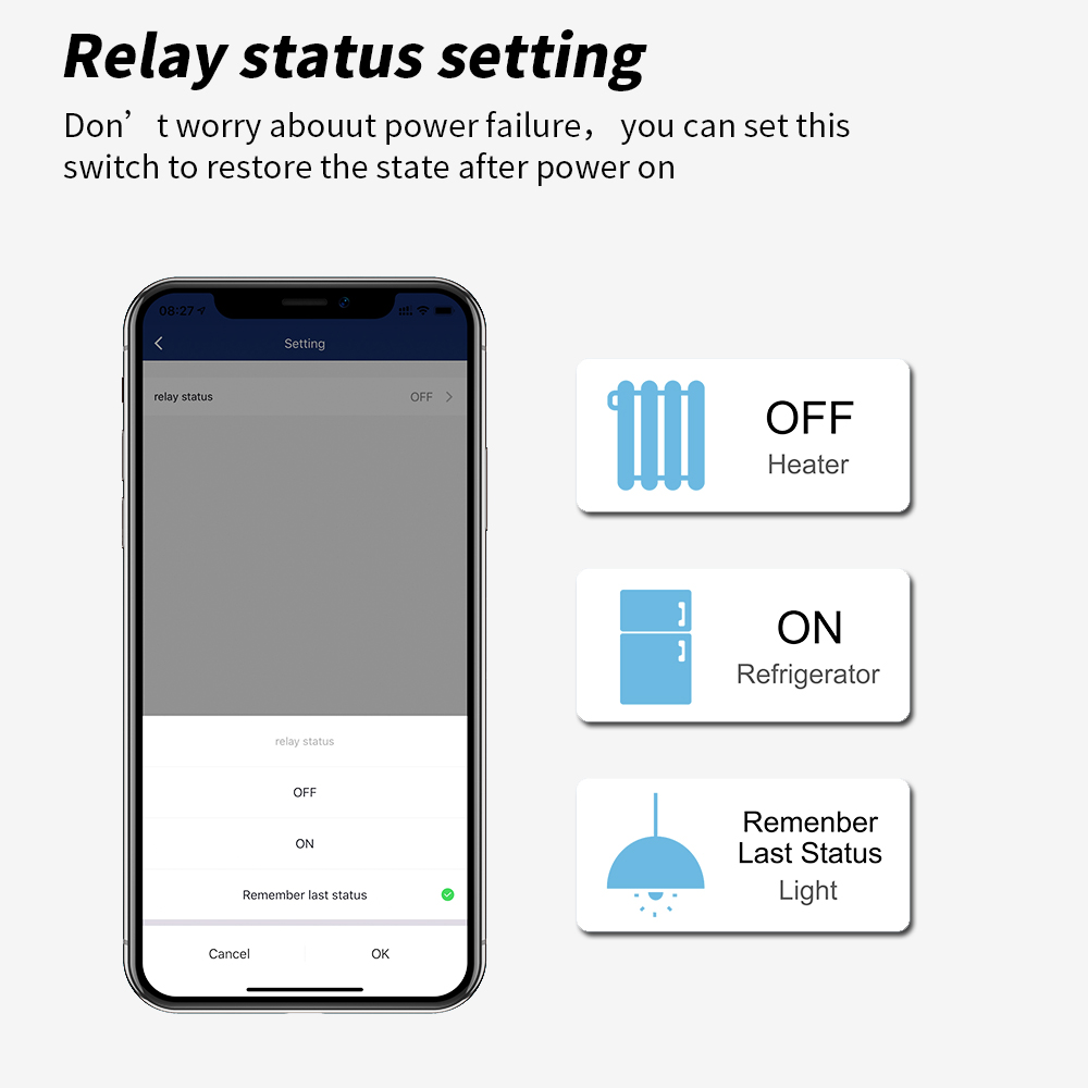 WiFi Smart Switch for tuya Breaker Domotic LED Light Controller Smart ...