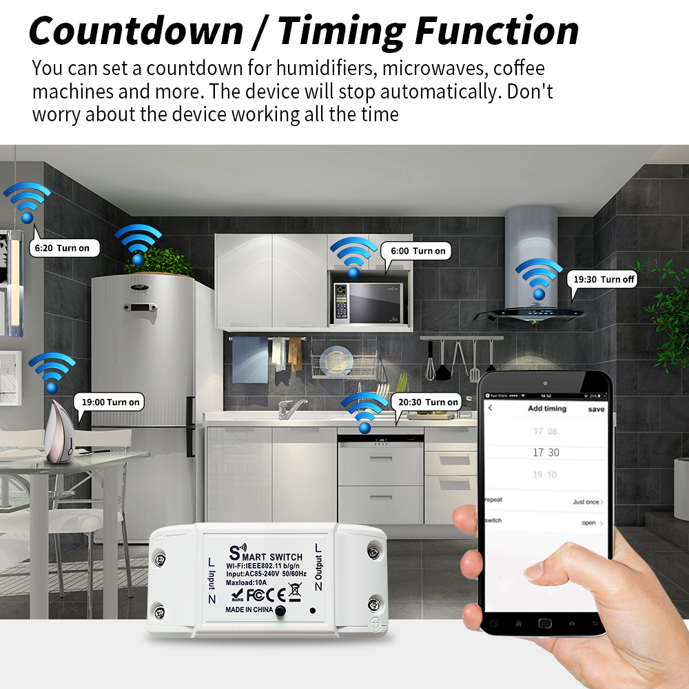 For tuya wifi smart circuit breaker - led light controller works with ...