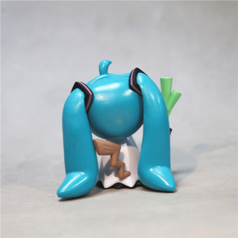 7cm Pokemon Anime Mimikyu Hatsune Miku Pikachu Model Figure Green Onion ...