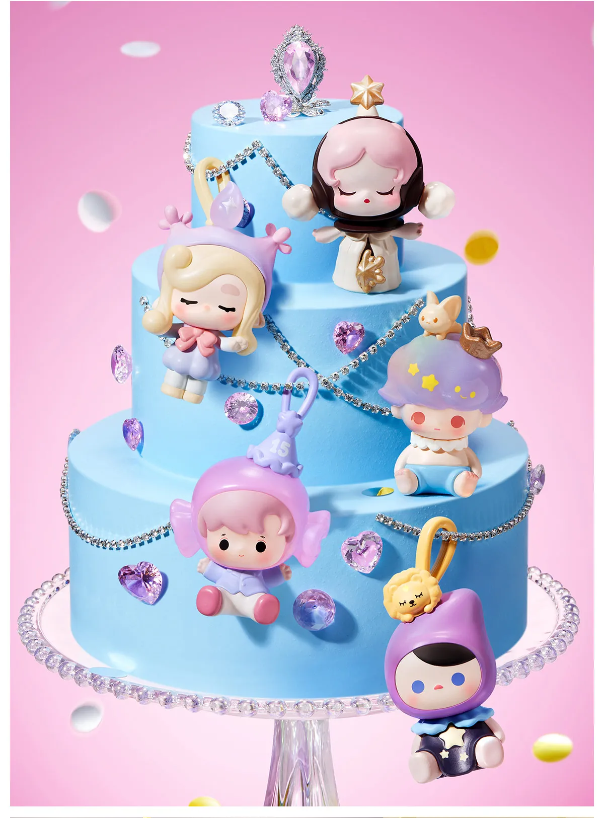POPMART 15th Anniversary POP BEAN Celebrate This Moment Series 1PCS/Bag ...