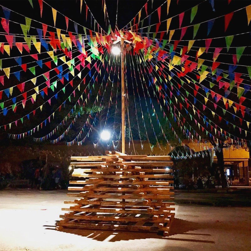 80 Meters Colorful Party Decoration Fiesta Flag Banderitas With 150 Pcs ...