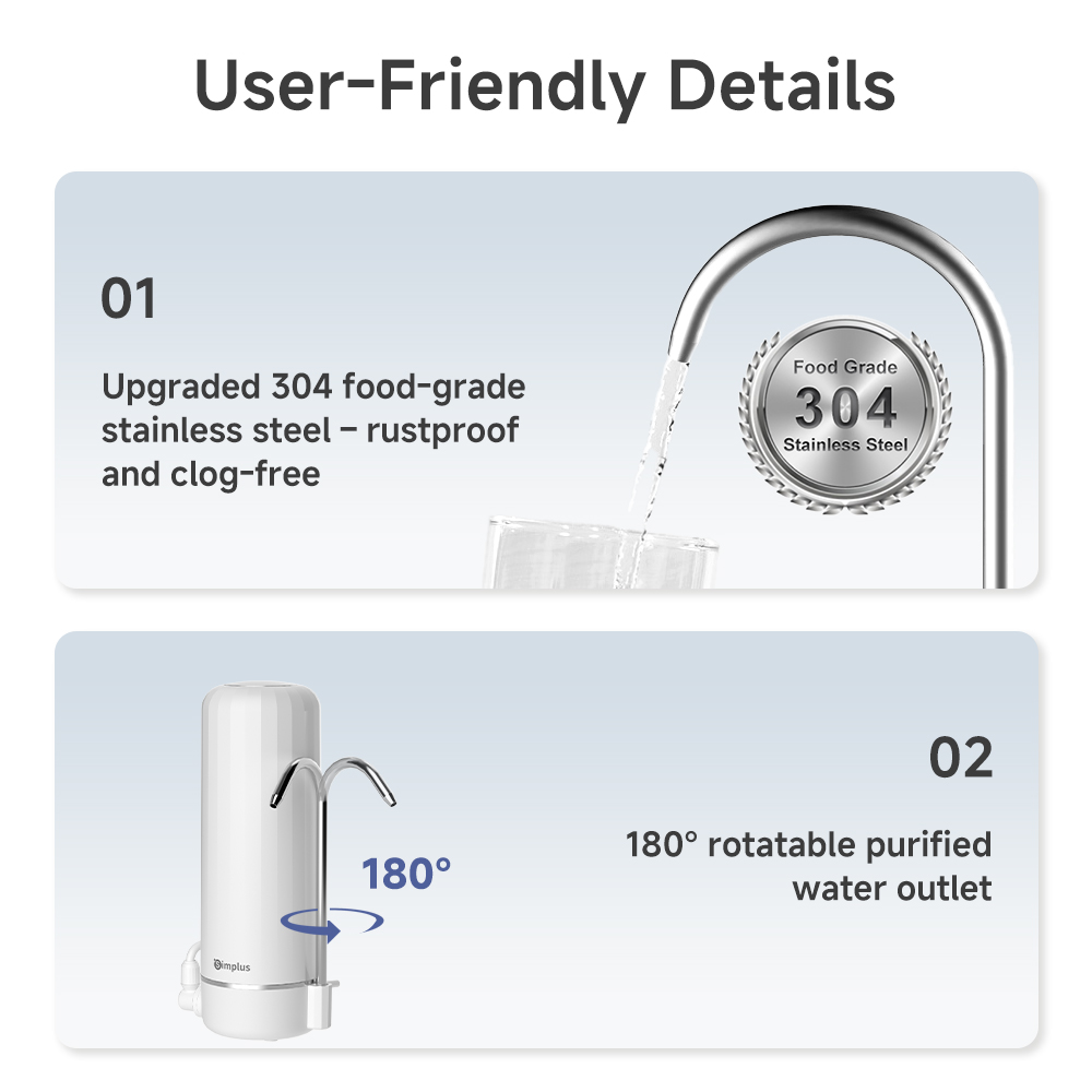 Simplus Water Purifier Household UF Filtration for Dual Outlet for ...