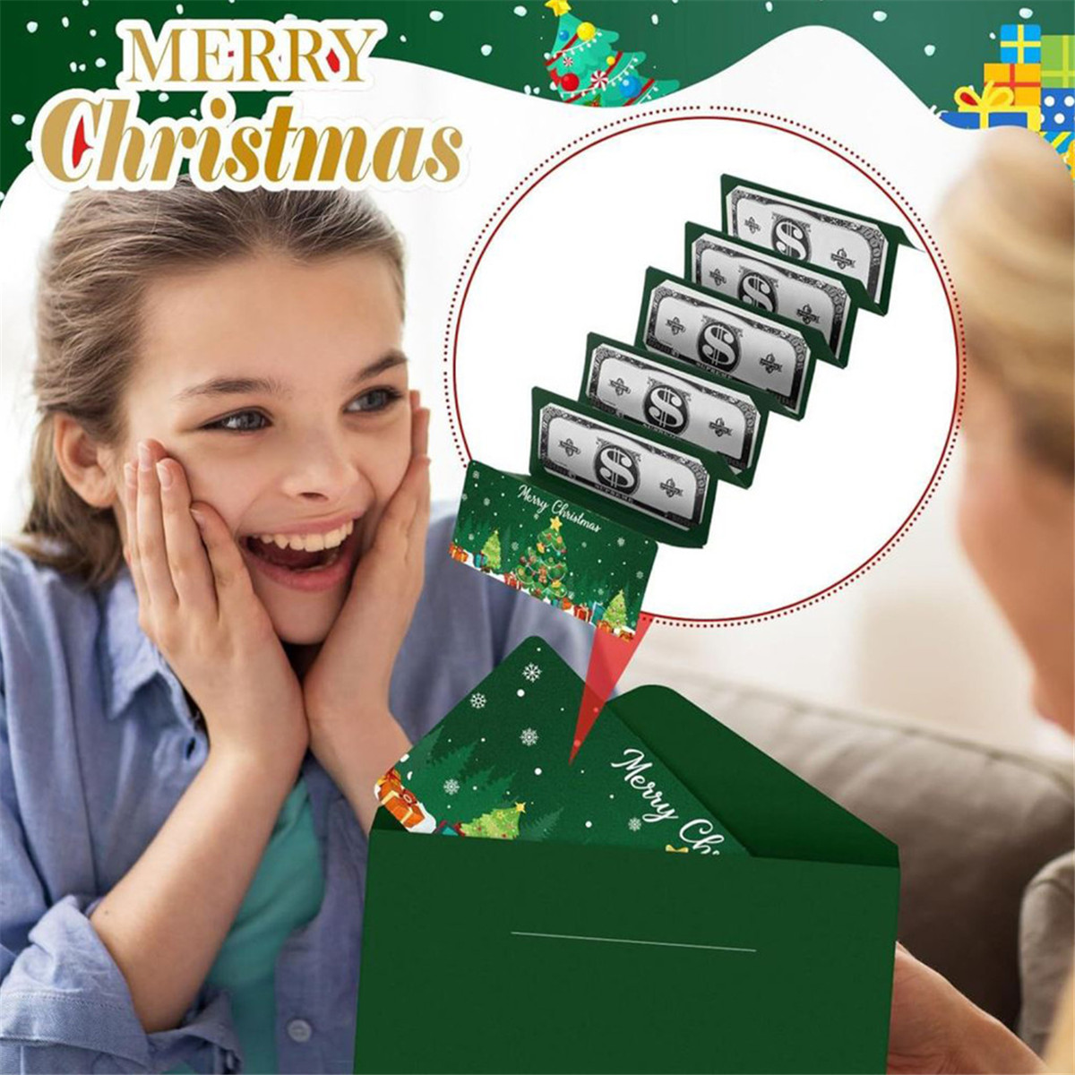 Christmas Envelope For Money Angpao Money Envelope For Christmas Ampao ...