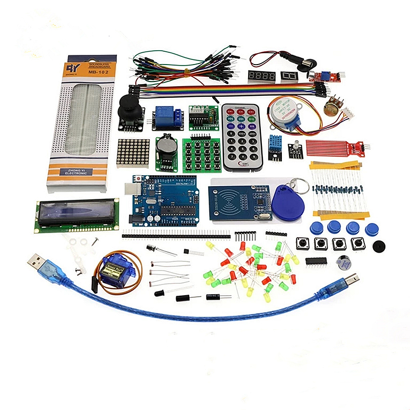 Upgraded Starter Kit for Uno R3 DIP with PDF Manual Lessons Compatible with Arduino | Shopee ...