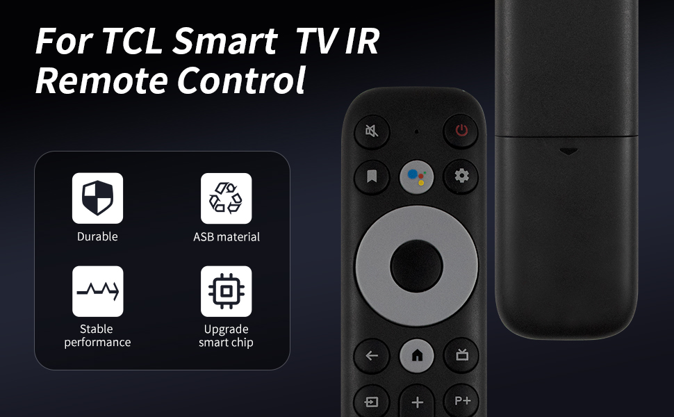 B RC902V FMR4 Replacement Remote for TCL Mini-LED QLED 4K UHD Smart ...