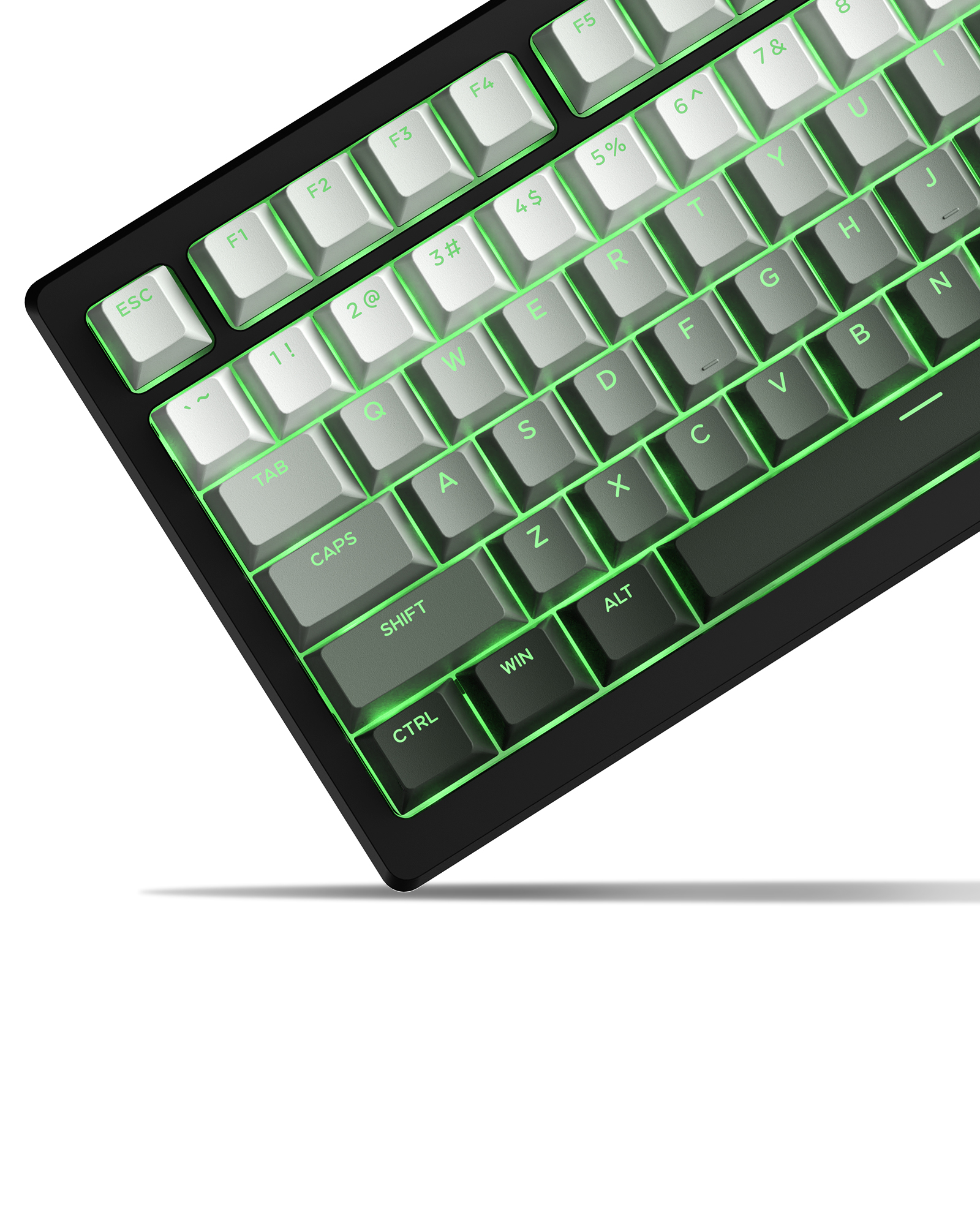 XVX Keycaps - Two-tone front print - Original Seaweed Green 131 Keys D ...