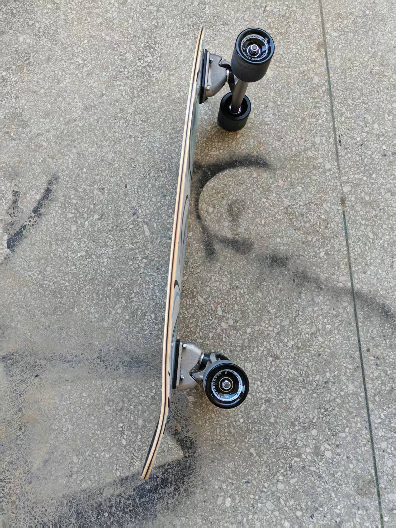 carver deck surf skateboard deck with griptape not full set diy ...