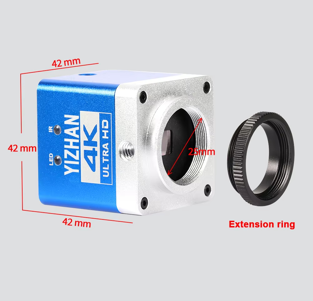 YIZHAN 4K IMX415 UHD Electronic Microscope HDMI Type-C 1/2.7" 1080P ...
