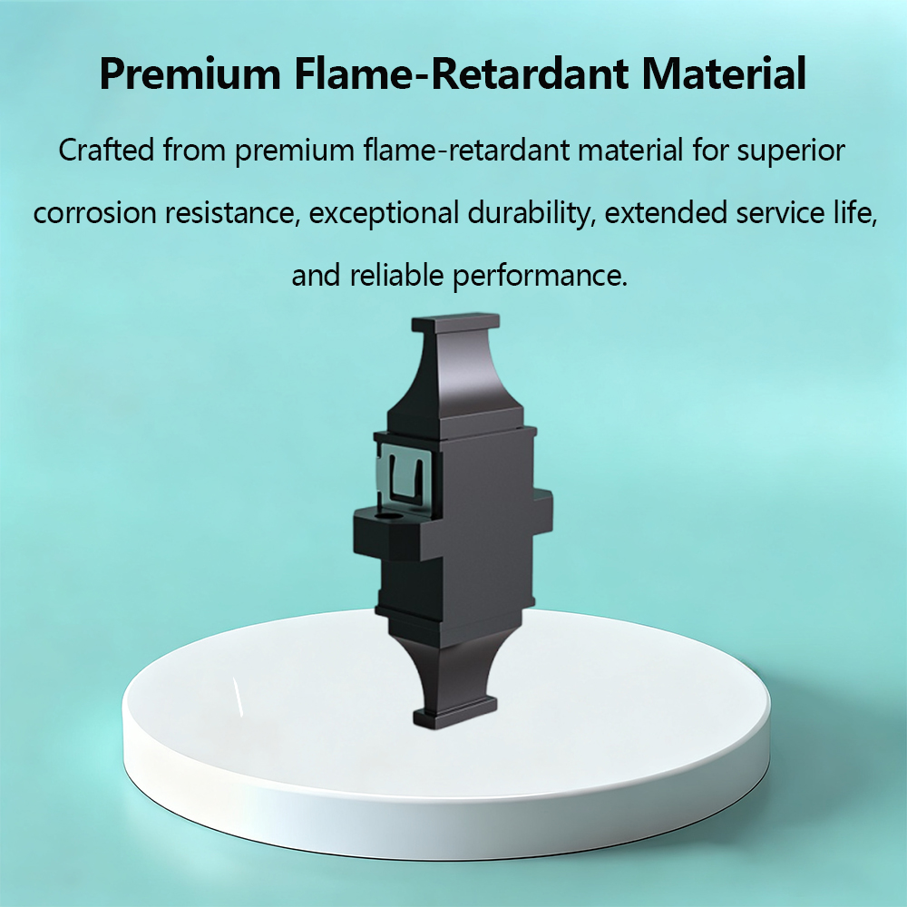 HOOLNX MTP/MPO Fiber Adapter Coupler, Single Mode & OM3/OM4 Multimode, 40G/100G QSFP28, Low ...