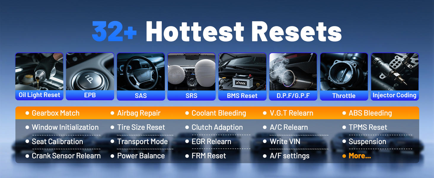 XTOOL X100PADS OBD2 Scanner with EEPROM Key Programming Full System ...