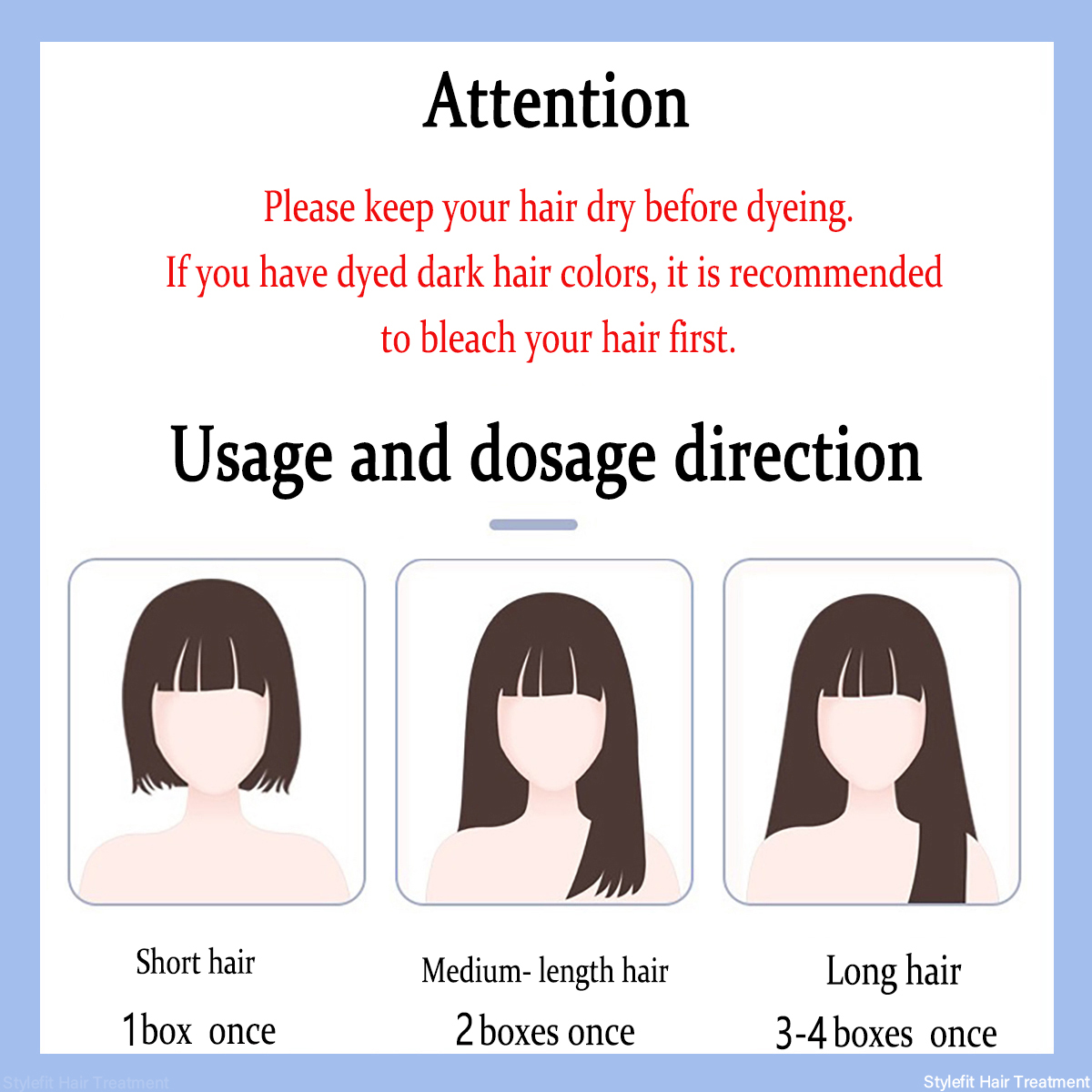 STYLEFIT Hair Color Permanent Pink Red ( 100ml Hair Dye + 100ml Oxidant ...