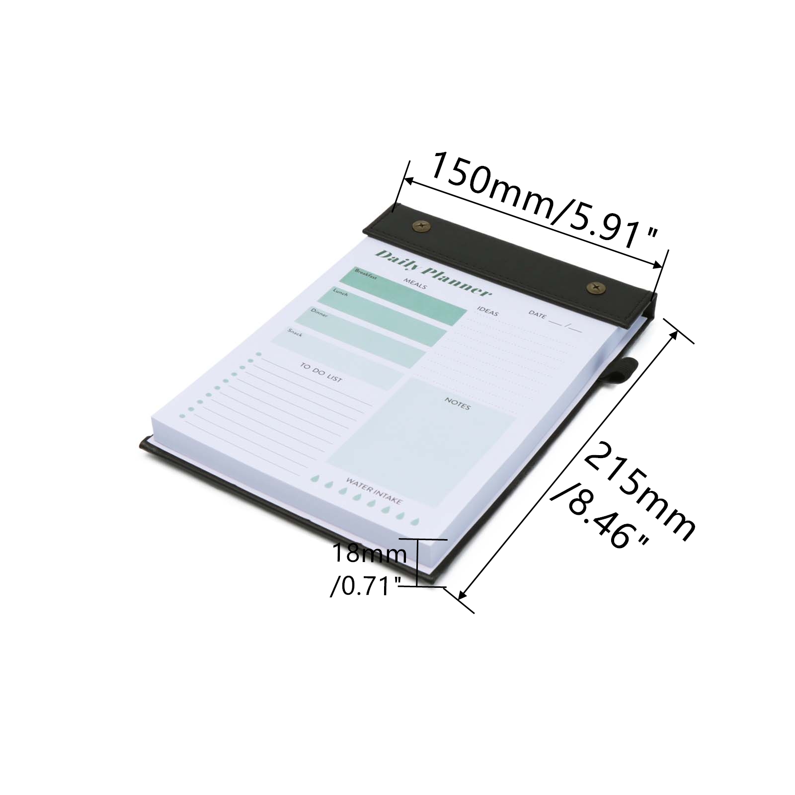 A5 Daily Planner Notepad Undated To Do List Notepad Daily Task ...
