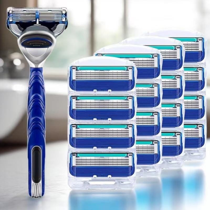 The newly Designed Five Layer Men's Shaver Features Stainless Steel 5 ...